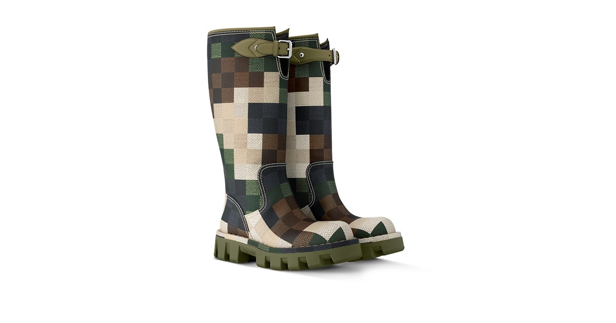 LV Checker High Boot - Men - Shoes | LOUIS VUITTON