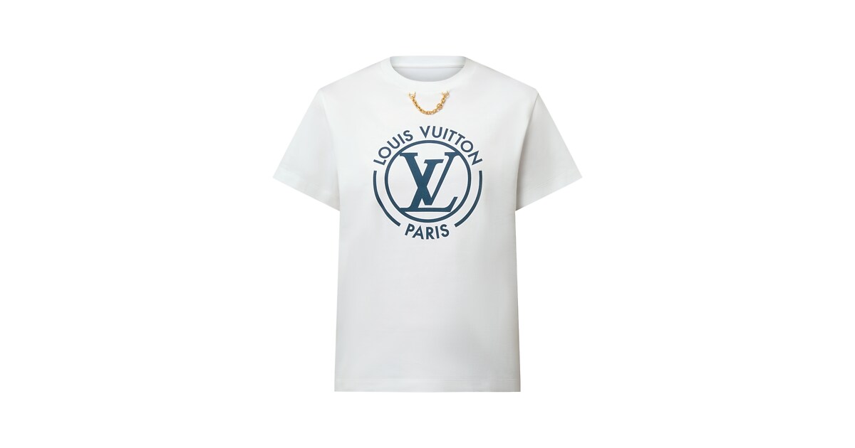 Flocked LV T-Shirt - Women - Ready-to-Wear | LOUIS VUITTON
