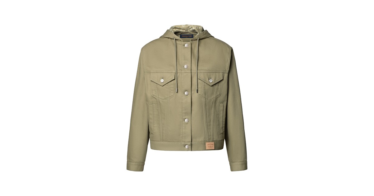 Veste à capuche à doublure Monogram - Femme - Prêt-à-Porter | LOUIS ...