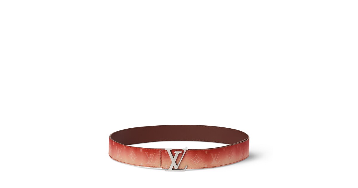 LV Initiales Monogram Pigment 40mm Reversible Belt - New - For Men ...
