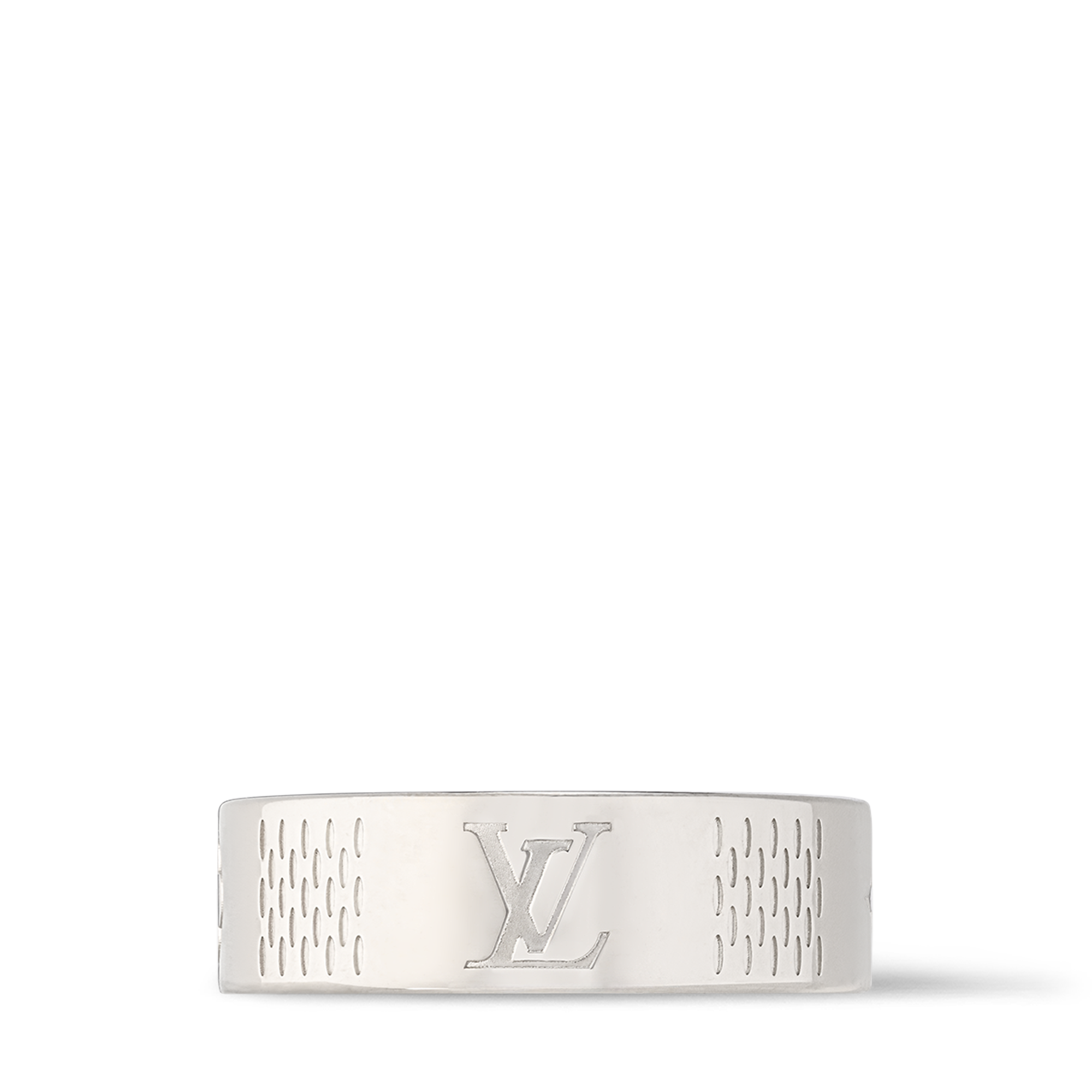 Bague fine Damier Staples S00 - Homme - Bijoux Hommes | LOUIS VUITTON