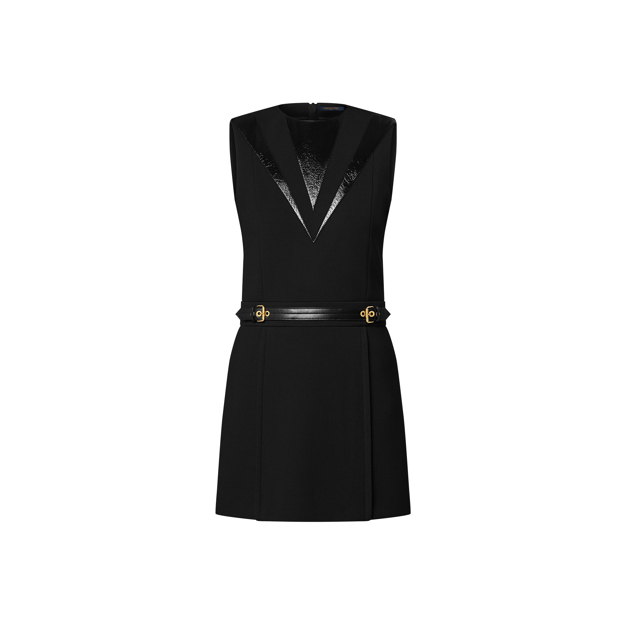 Belt Detail Fitted Dress - Femme - Prêt-à-Porter | LOUIS VUITTON