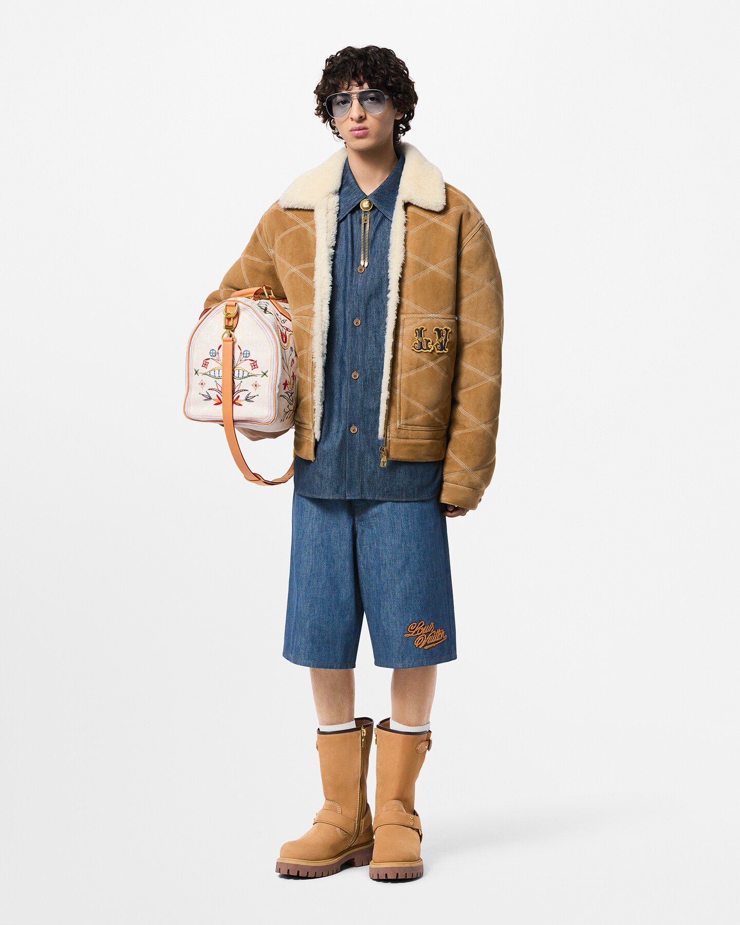 Short-Sleeved Cotton Chambray Shirt - Men - Ready-to-Wear | LOUIS VUITTON