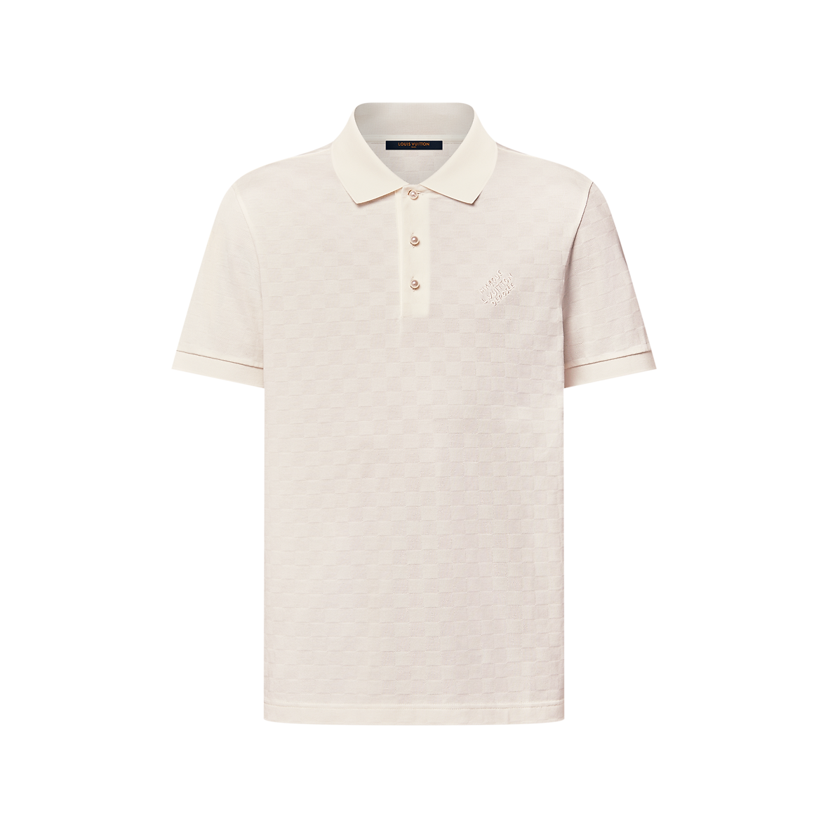Damier Signature Polo Shirt - Men - Ready-to-Wear | LOUIS VUITTON