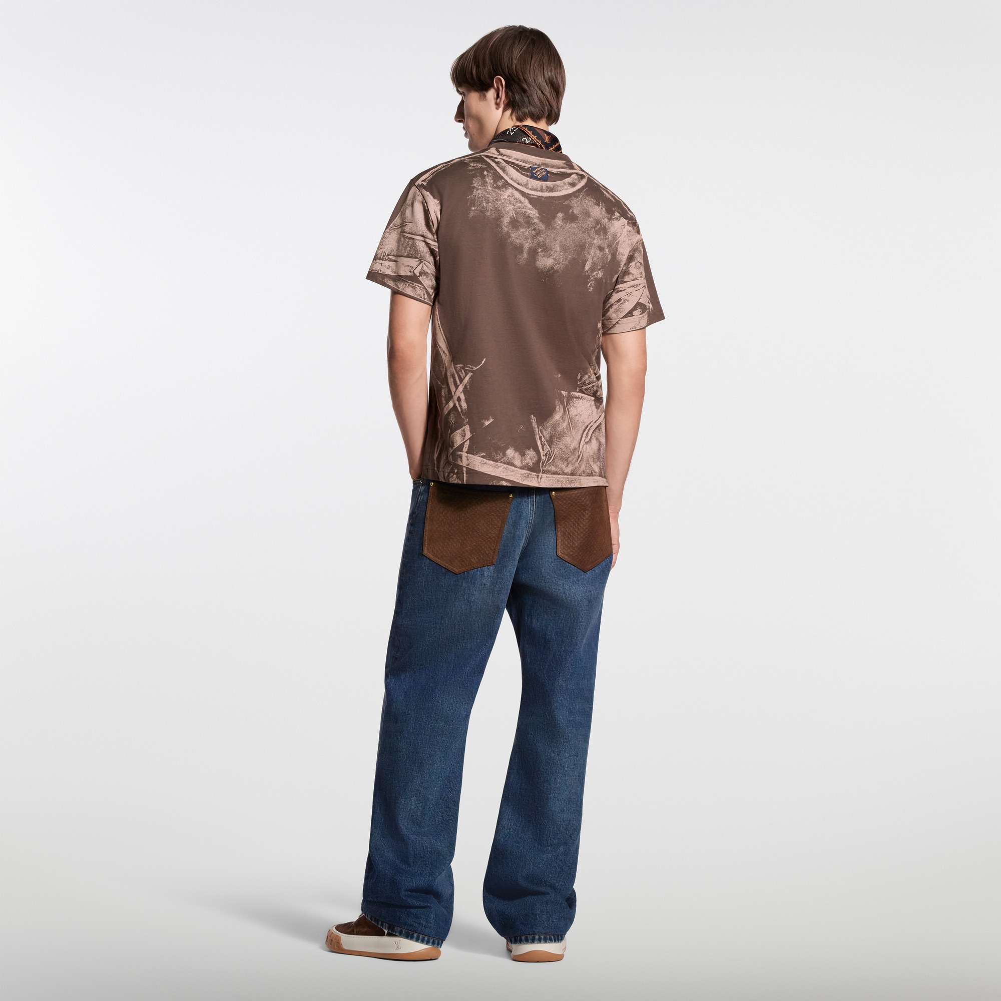 Denim Skate Pants With Leather Signature Pockets - Men - Ready-to-Wear ...