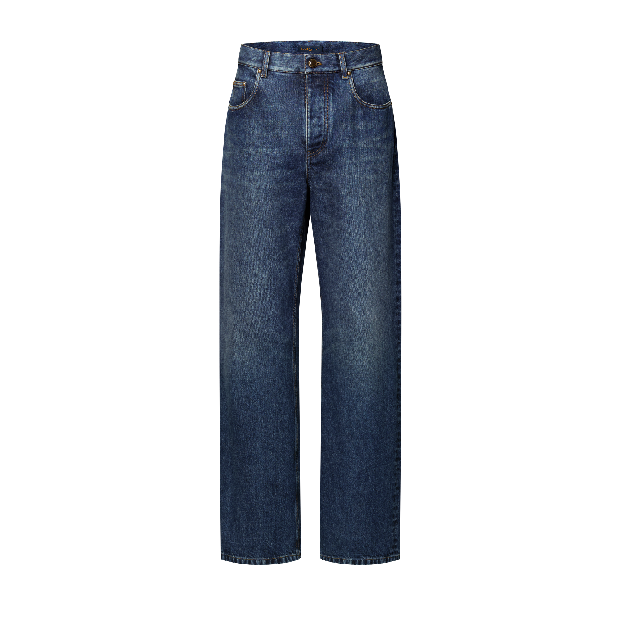 Denim Skate Pants With Leather Signature Pockets - Men - Ready-to-Wear ...