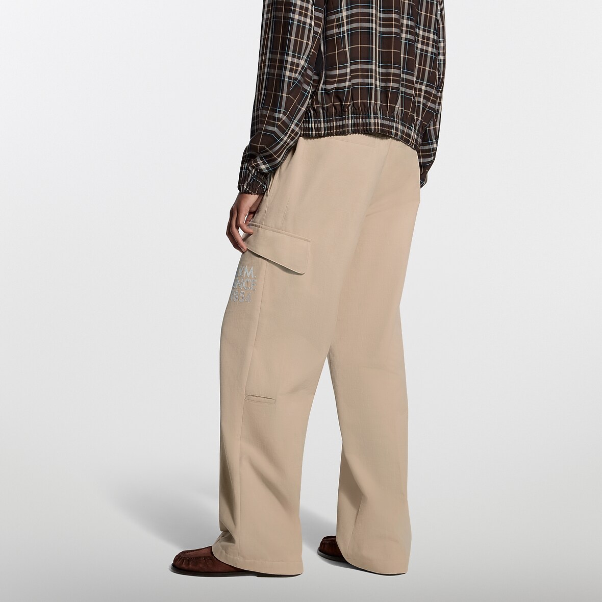 Embroidered Cotton Cargo Pants - Men - Ready-to-Wear | LOUIS VUITTON