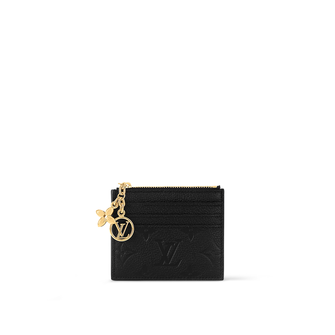 Flora Card Holder Monogram Empreinte Leather - Women - Small Leather ...