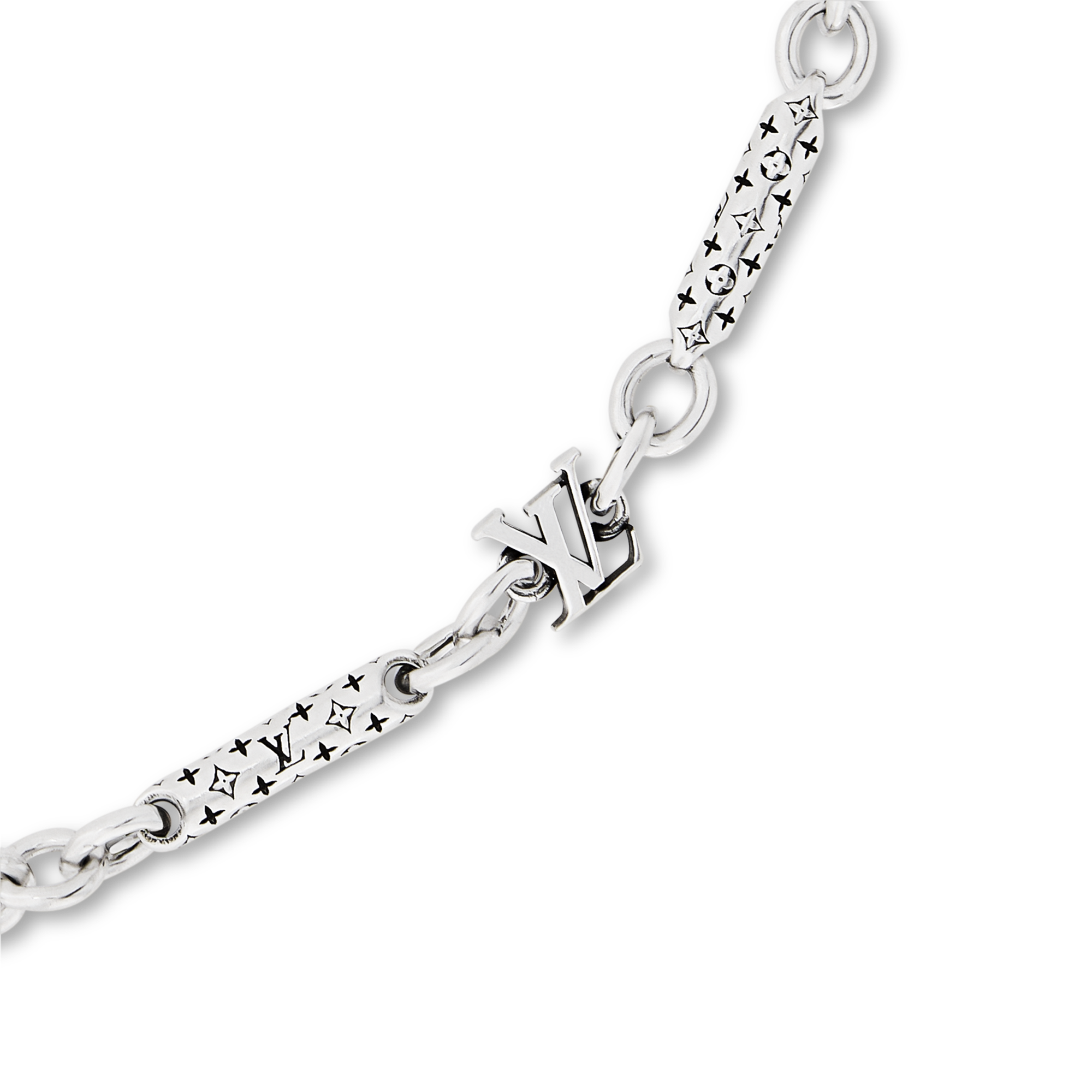 LV Bambou Chain Necklace S00 - Men - Fashion Jewelry | LOUIS VUITTON