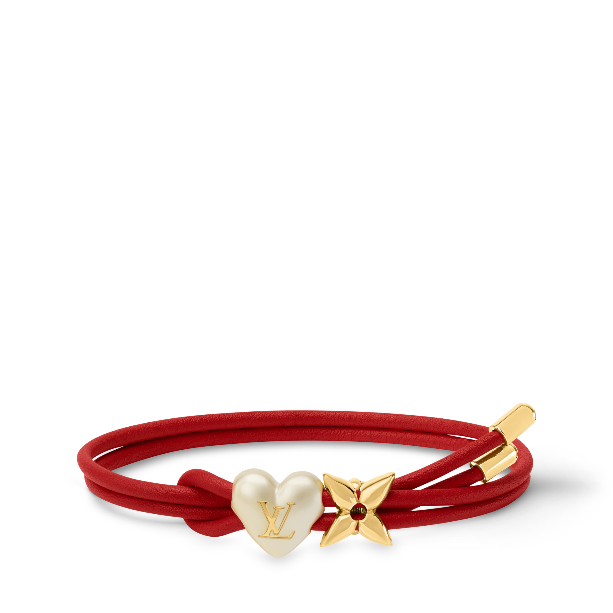LV Bloom Pearl Heart Bracelet - Women - Fashion Jewelry | LOUIS VUITTON