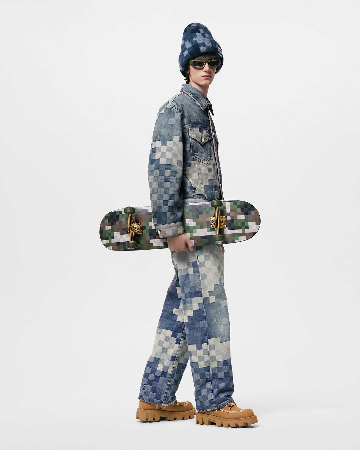 LV Checker Ankle Boot - New - For Men | LOUIS VUITTON