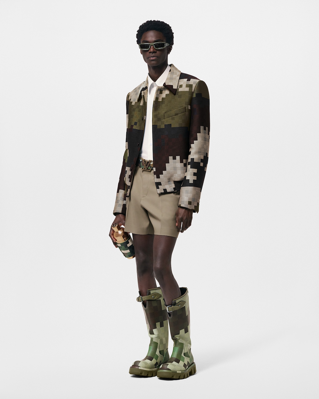 LV Checker High Boot - New - For Men | LOUIS VUITTON