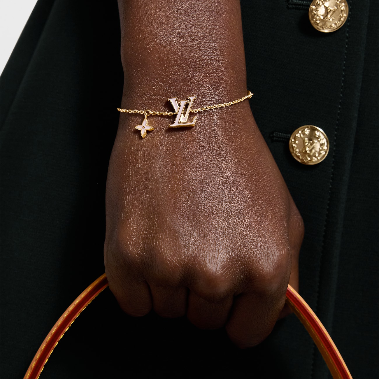LV Iconic Enamel Bracelet S00 - Women - Fashion Jewelry | LOUIS VUITTON