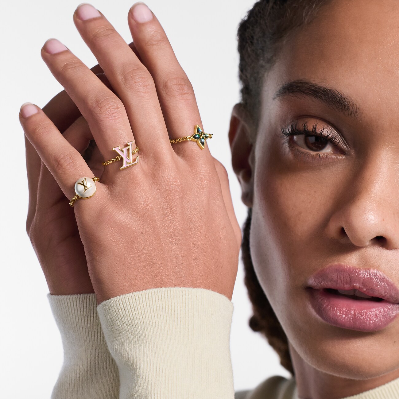 LV Layer Color ring set S00 - Women - Fashion Jewelry | LOUIS VUITTON