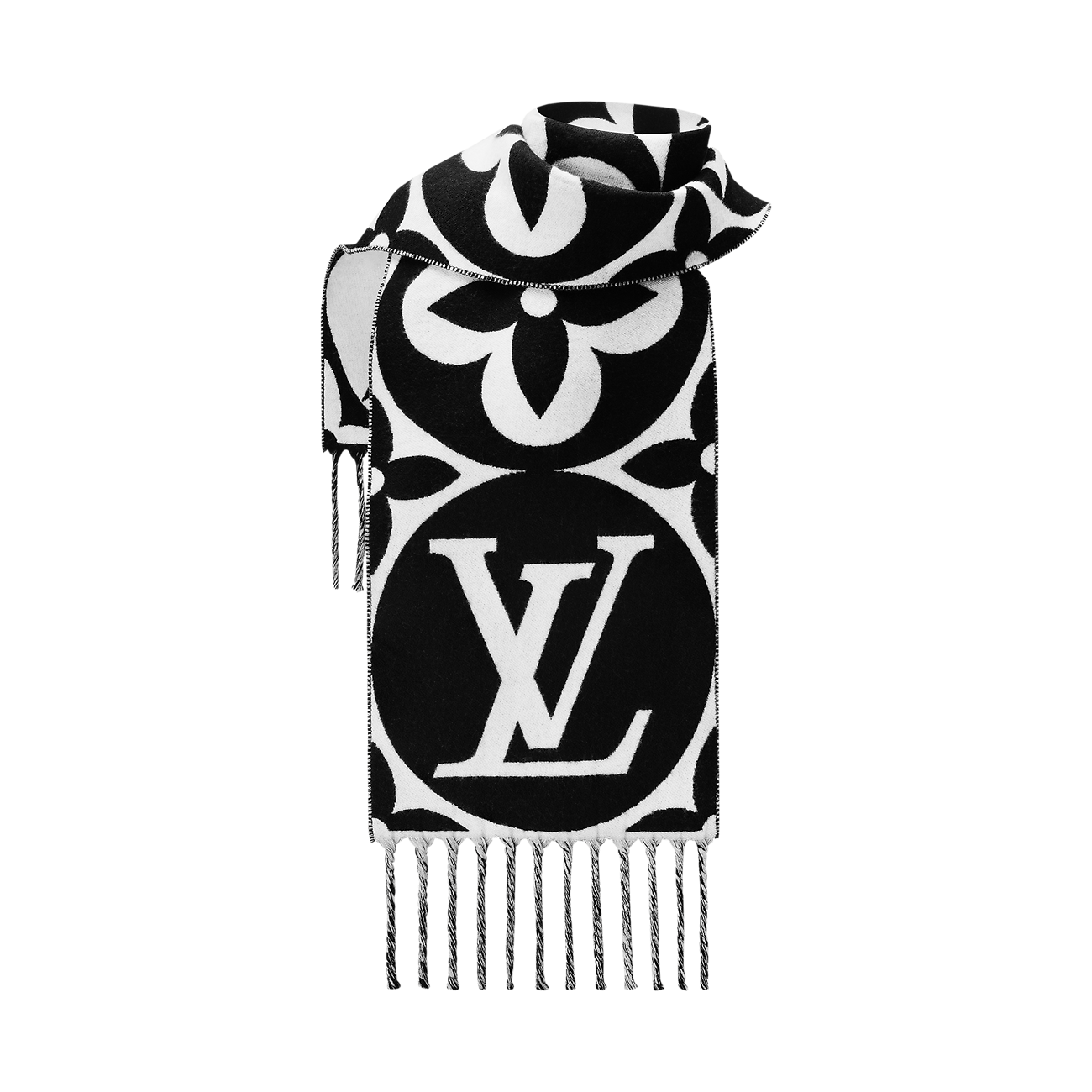 LV Medallion Scarf S00 - Women - Accessories | LOUIS VUITTON