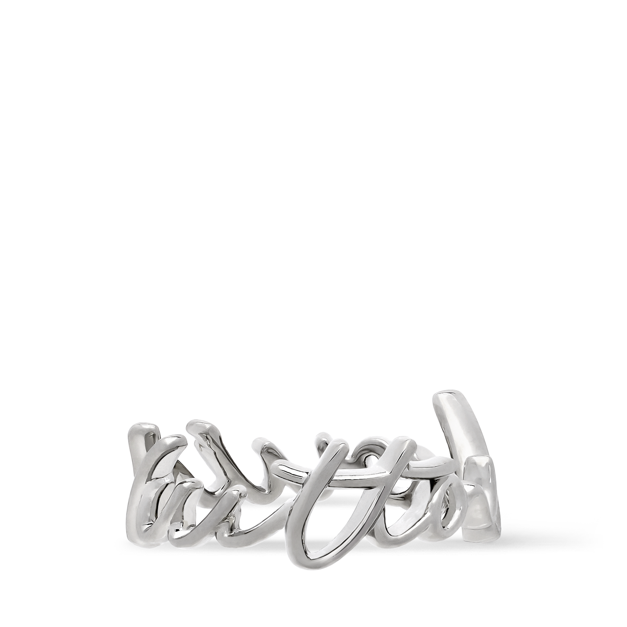LV Script Ring S00 - Femme - Bijoux Fantaisie | LOUIS VUITTON