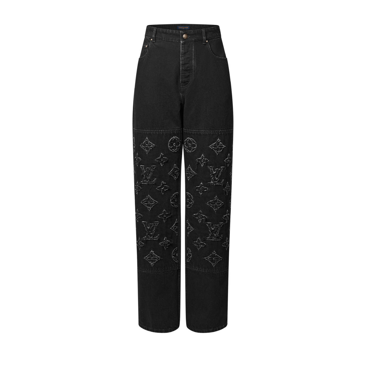 Monogram Destroy Denim Pants - Men - Ready-to-Wear | LOUIS VUITTON