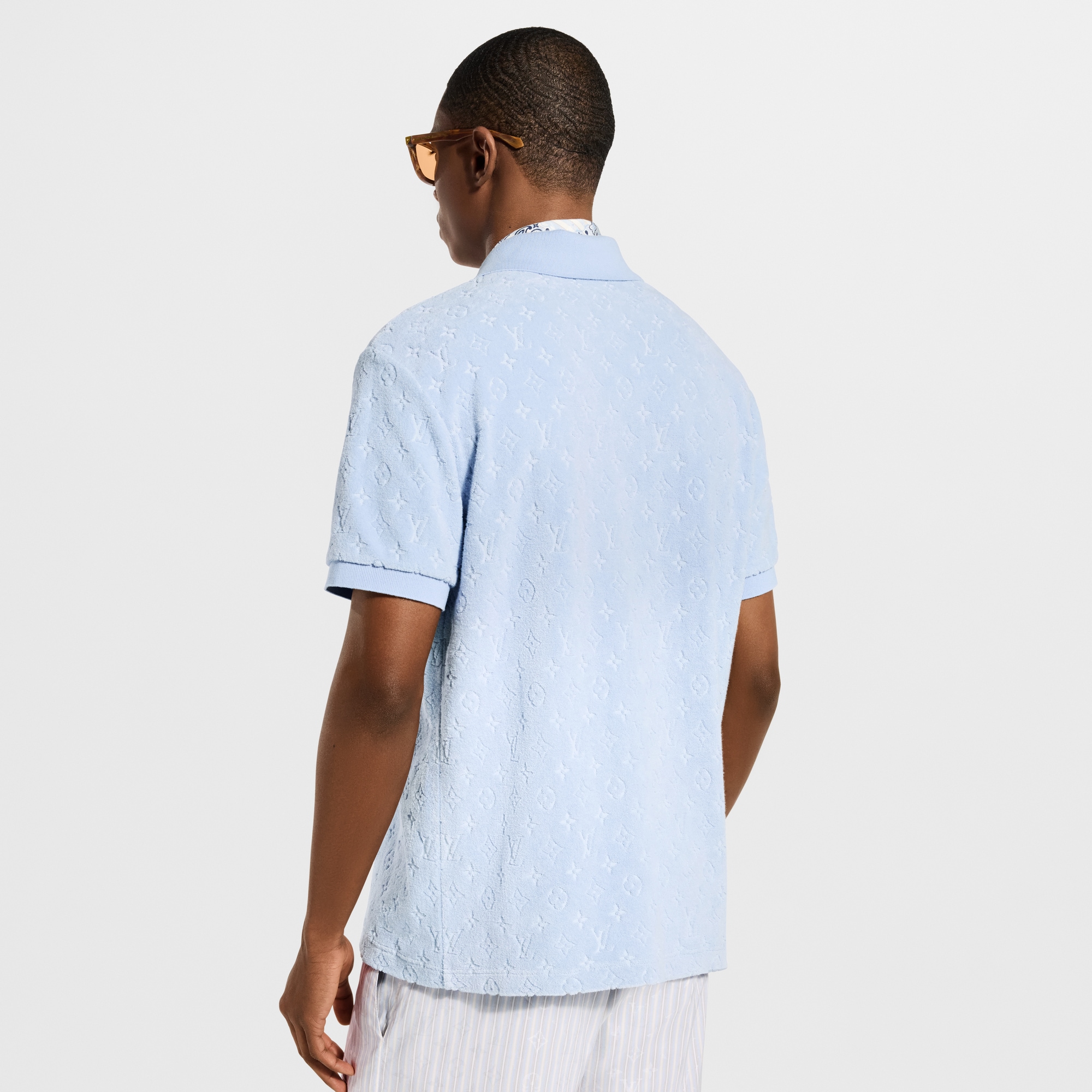 Monogram French Terry Polo Shirt - Men - Ready-to-Wear | LOUIS VUITTON