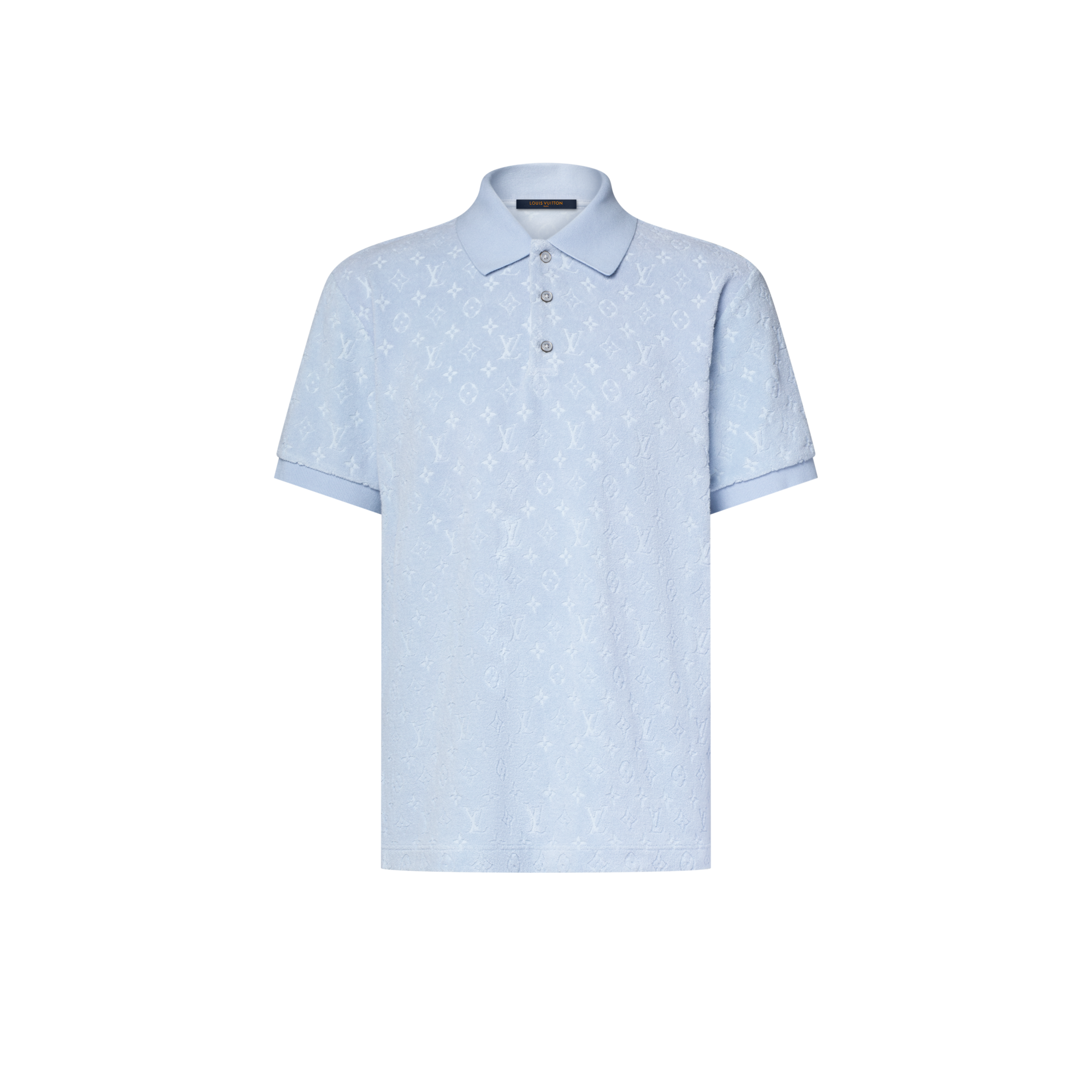 Monogram French Terry Polo Shirt - Men - Ready-to-Wear | LOUIS VUITTON