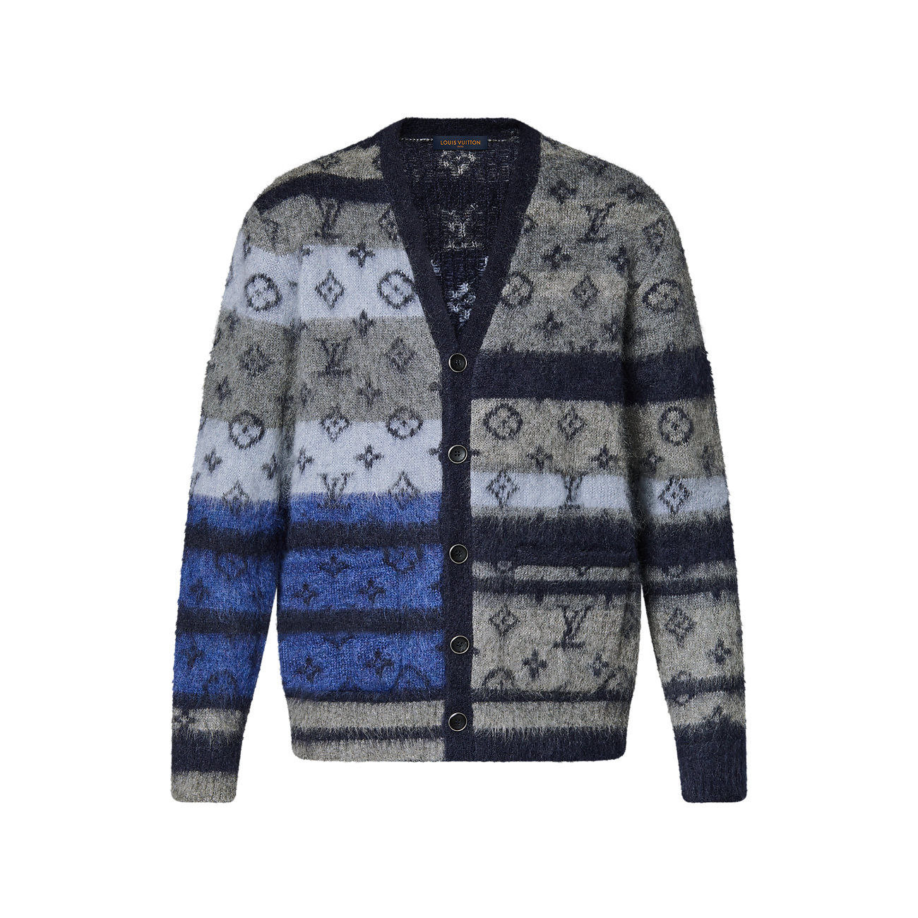Monogram Mohair Cardigan - Men - Ready-to-Wear | LOUIS VUITTON