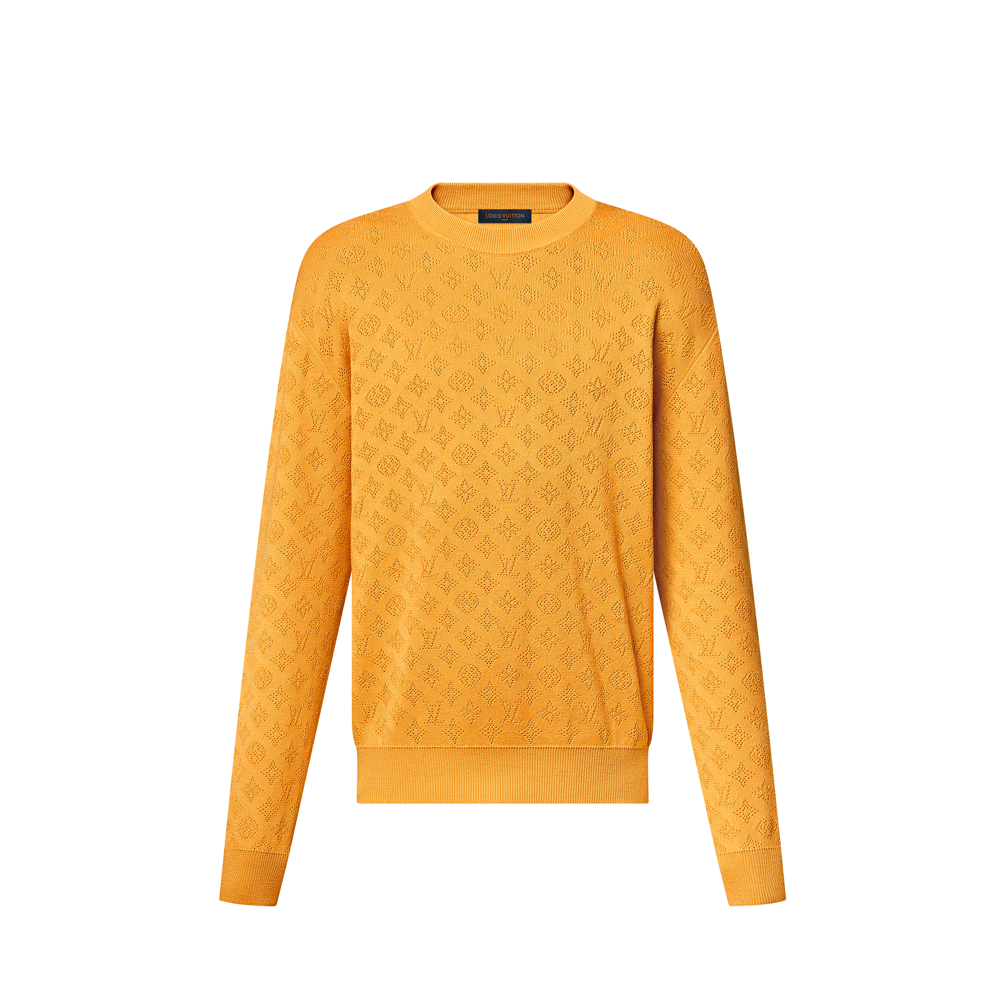 Monogram Pointelle Cotton Pullover - Women - Ready-to-Wear | LOUIS ...