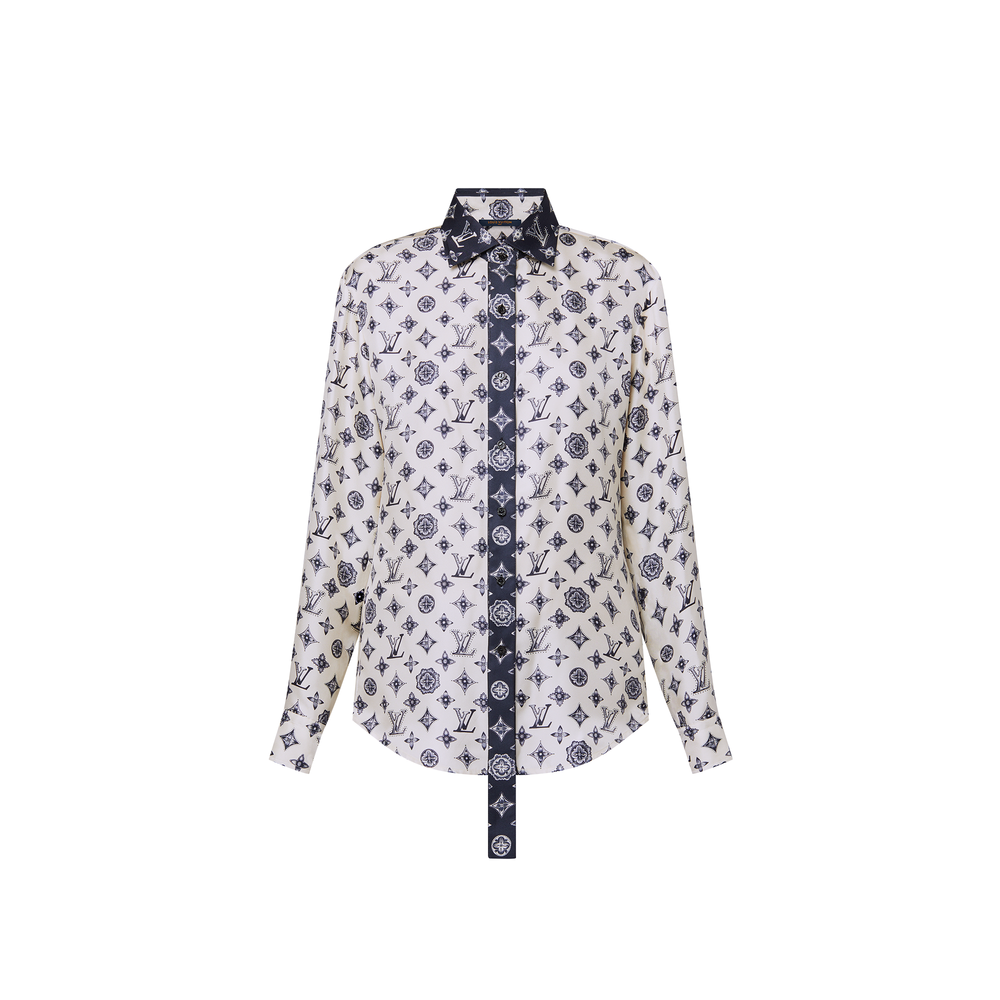 Monogram Silk Shirt - Women - Ready-to-Wear | LOUIS VUITTON