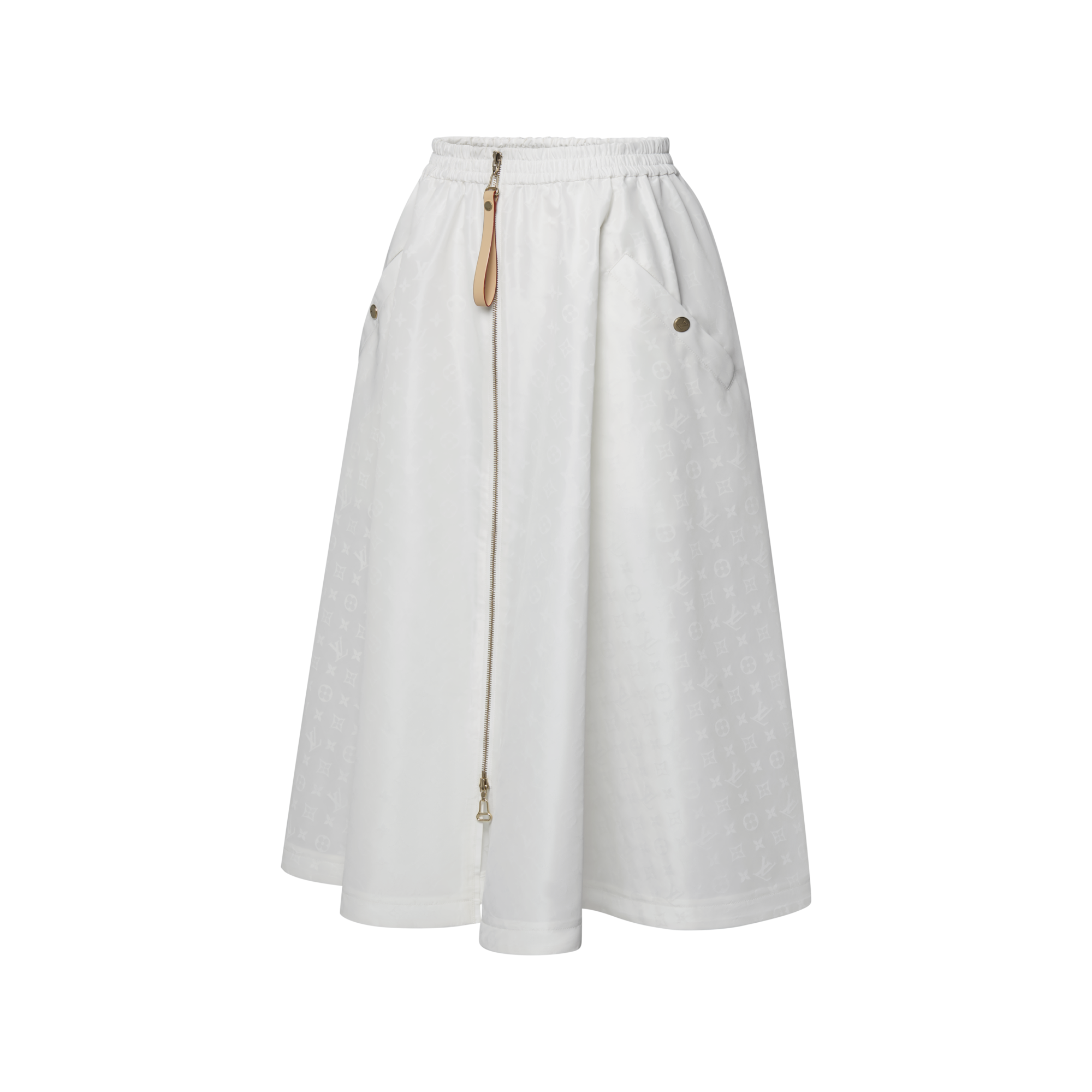Monogram Zipper Front Skirt - Women - Ready-to-Wear | LOUIS VUITTON