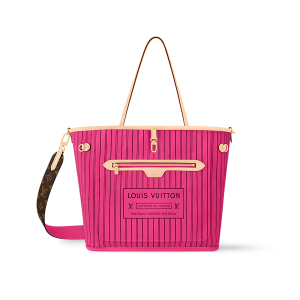 Neverfull MM Monogram Inside Out Stripe Tote | LOUIS VUITTON