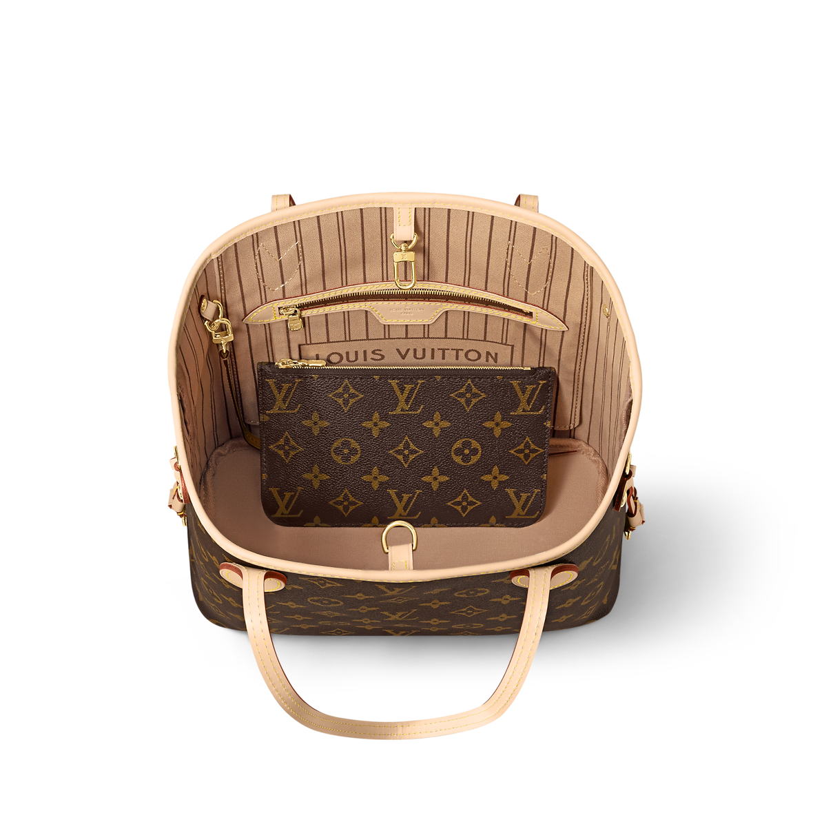 Neverfull PM Monogram Petite Size Brown Tote | LOUIS VUITTON