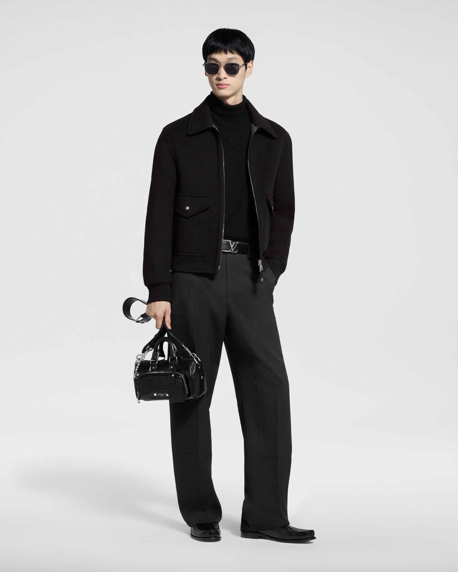 LVSE LV Embossed Turtle Neck - Men - Ready-to-Wear | LOUIS VUITTON