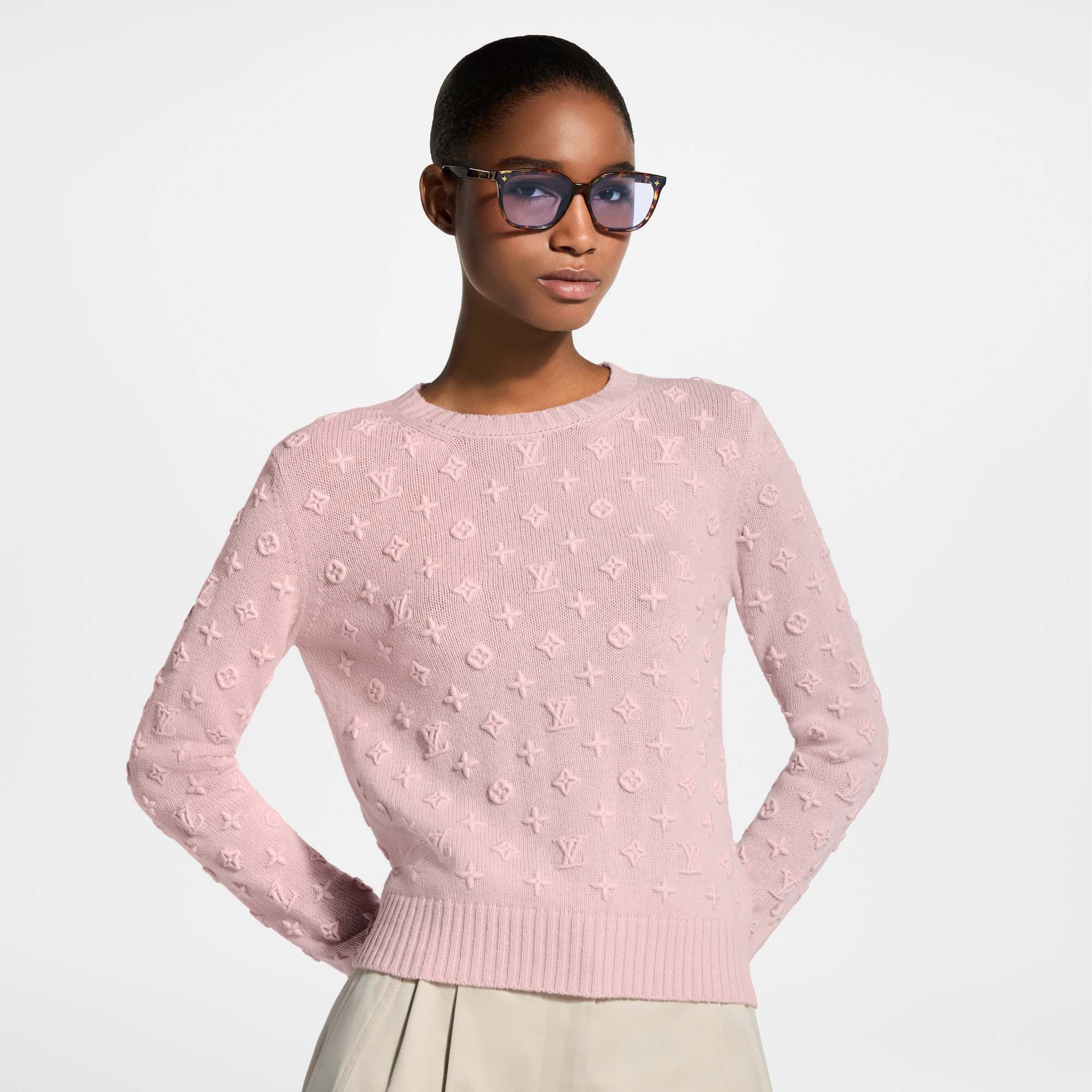 Pull Monogram 3D - Femme - Prêt-à-Porter | LOUIS VUITTON