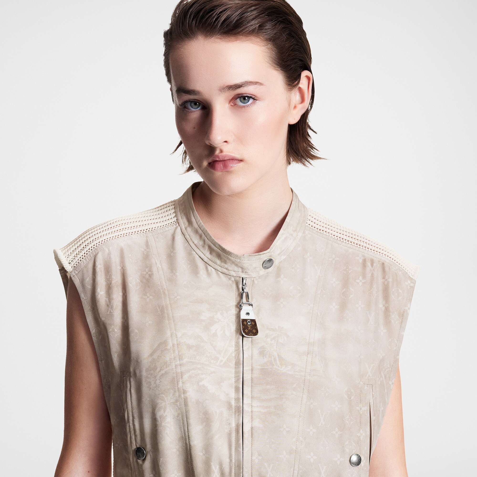 Robe courte sportive Tropical Monogram - Femme - Prêt-à-Porter | LOUIS ...