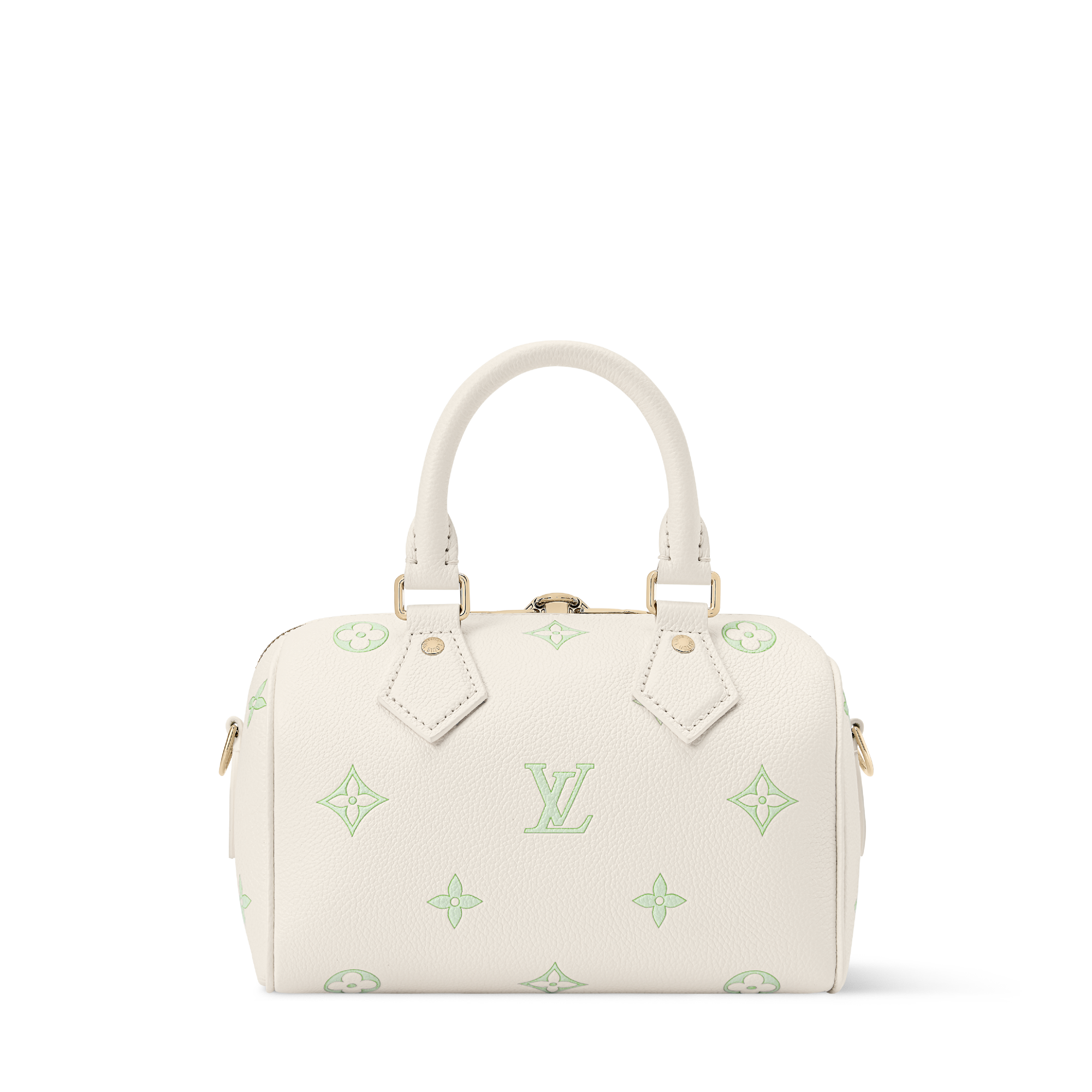 Sac Speedy Bandoulière 20 Cuir Monogram Empreinte Bicolore - Femme ...