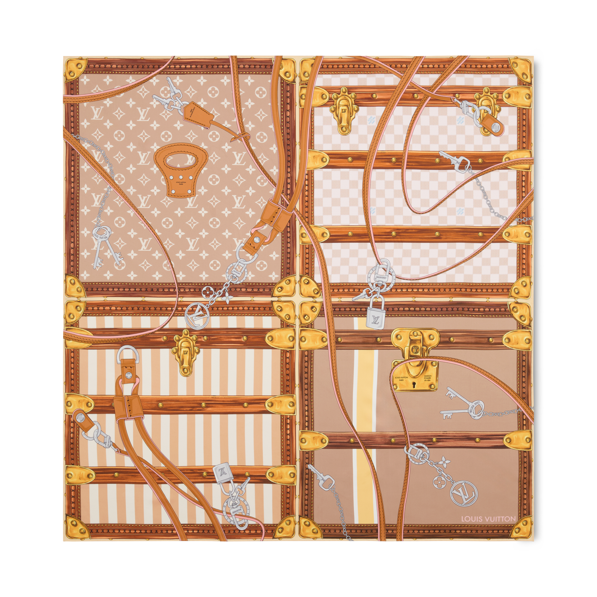 Strap And Trunk Square 90 S00 - Women - Accessories | LOUIS VUITTON