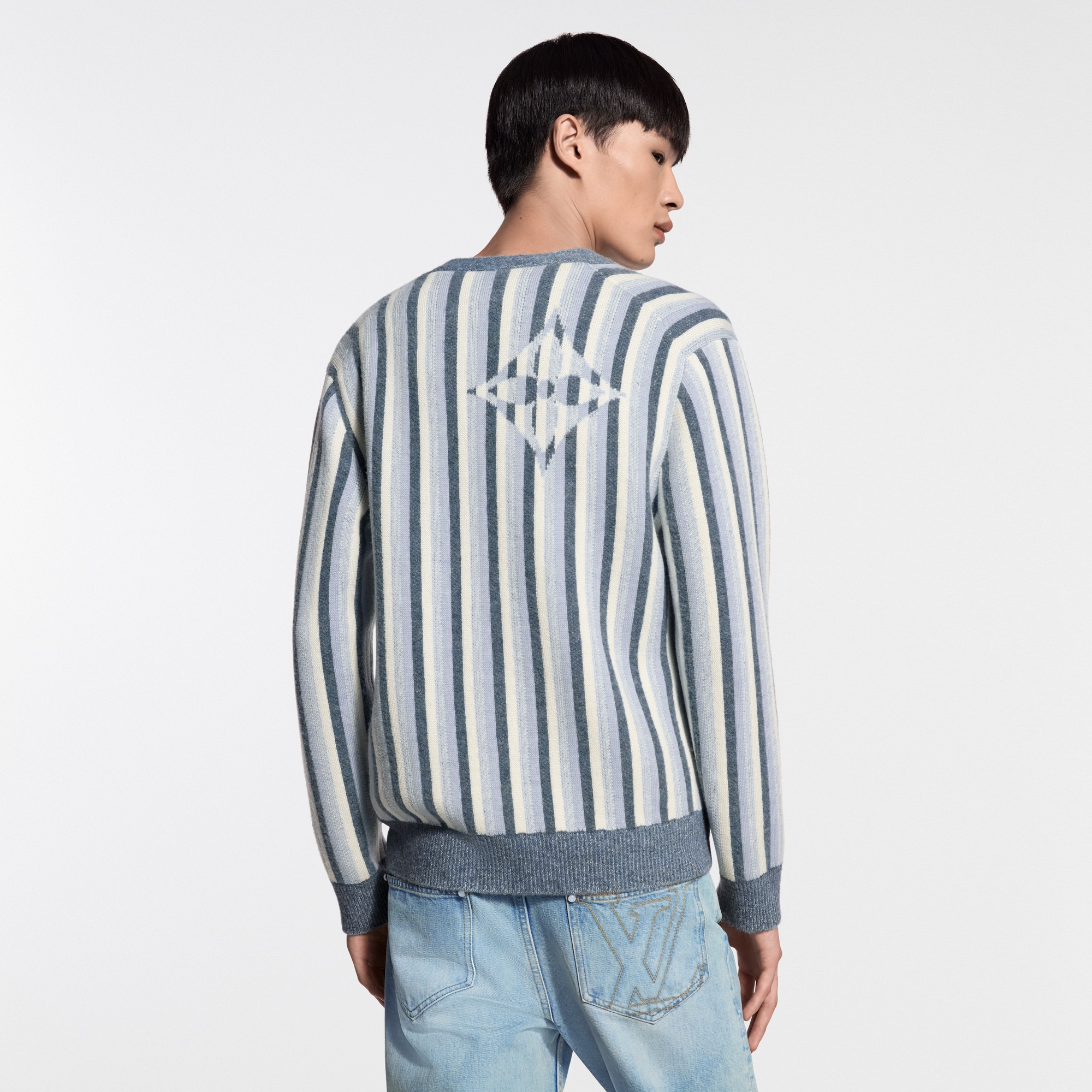 Striped Jacquard Cardigan - New - For Men | LOUIS VUITTON