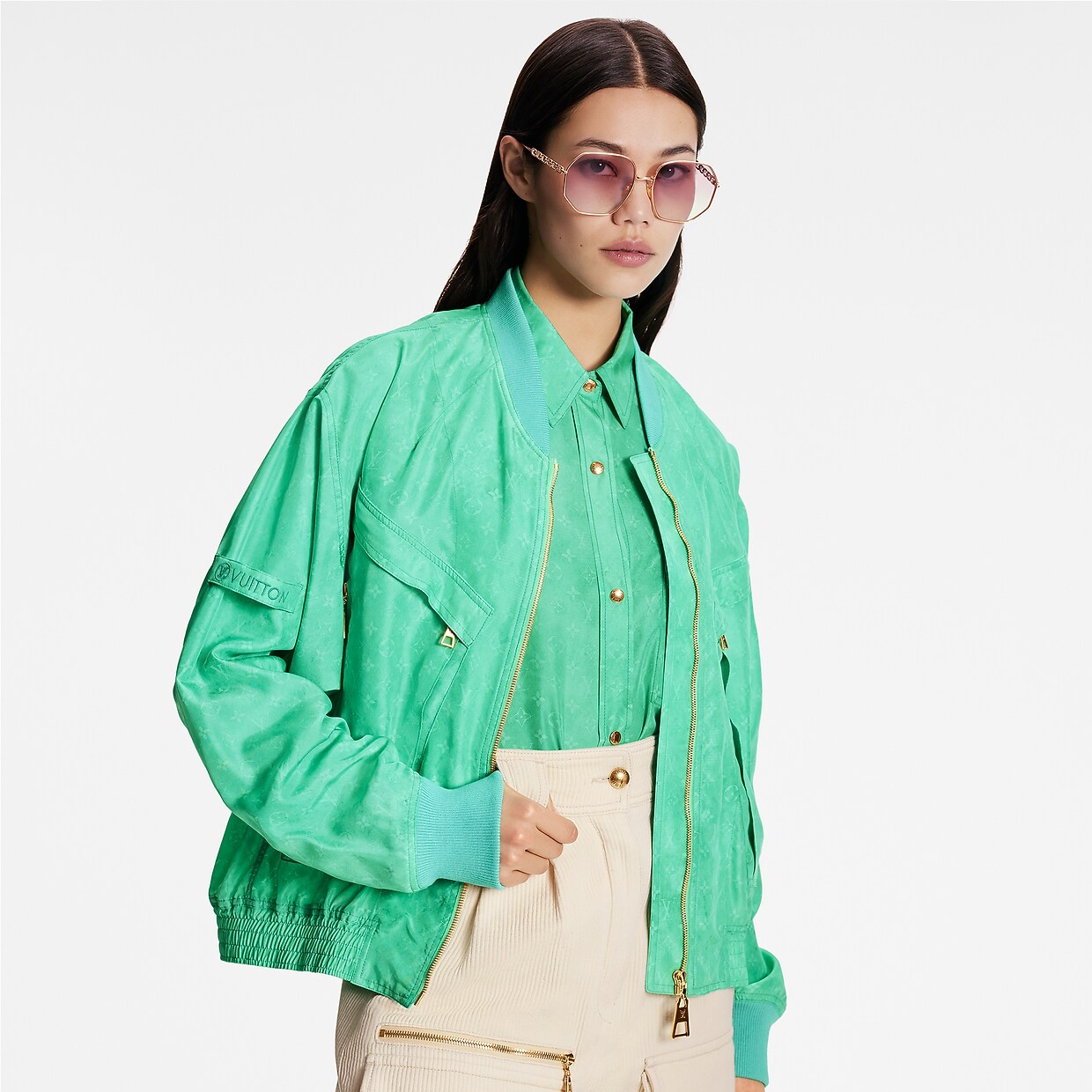 Veste bomber Monogram Cloud - FEMME - Prêt-à-Porter | LOUIS VUITTON