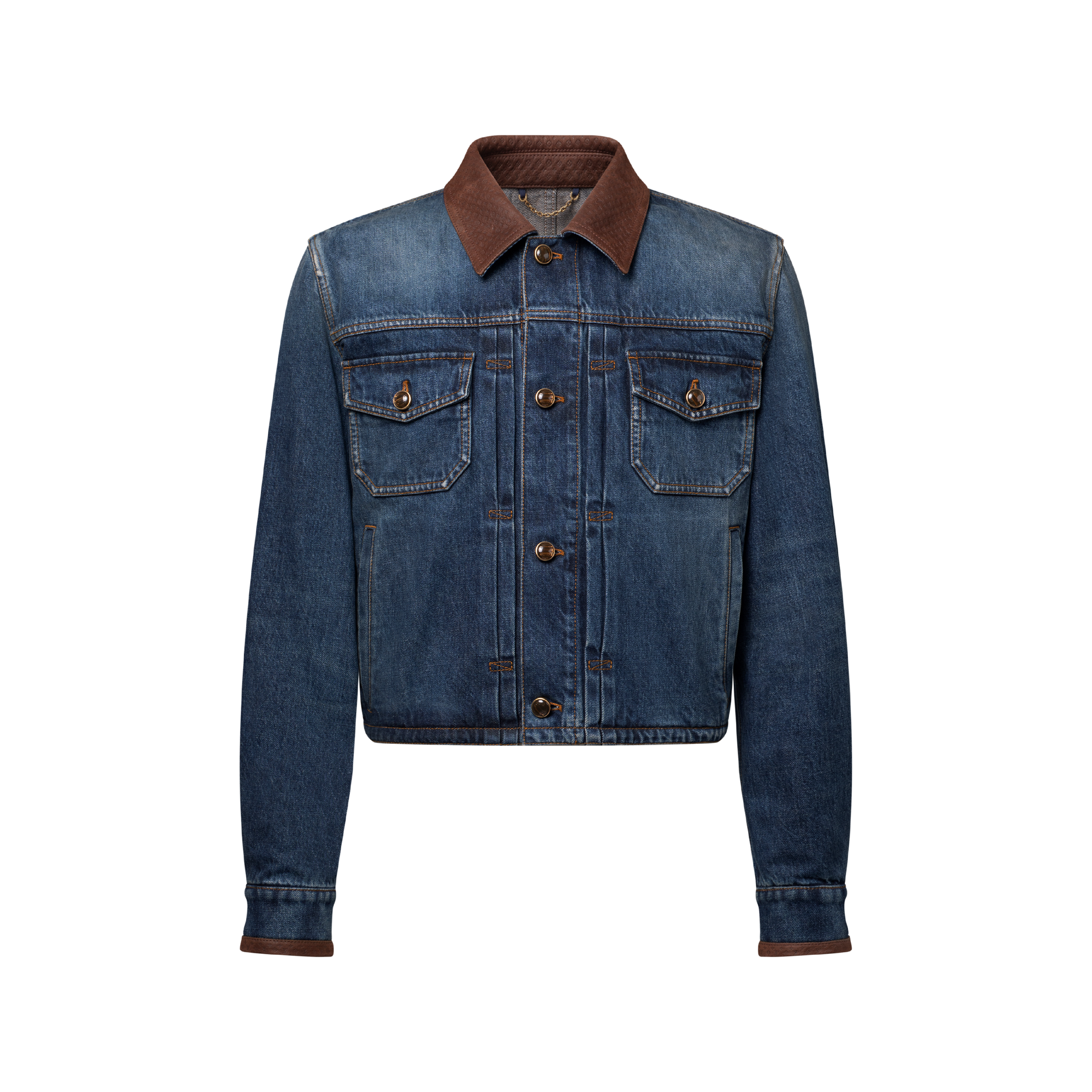 Veste En Jean Louis Vuittonnull