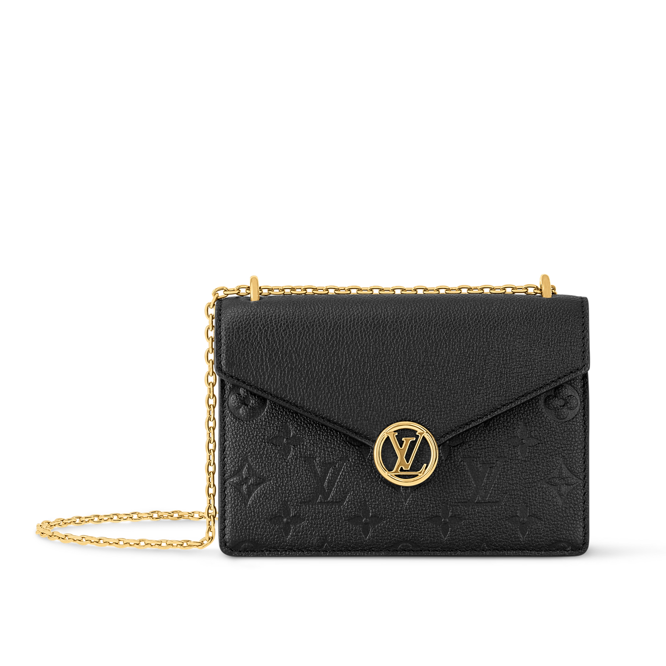 Wallet On Chain Rosy Monogram Empreinte Leather - Women - Small Leather ...
