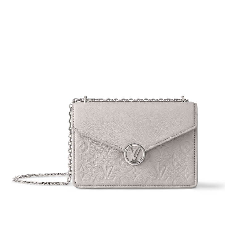 Wallet On Chain Rosy Monogram Empreinte Leather - Women - Small Leather ...